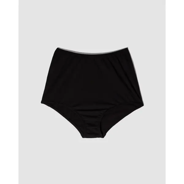 ODDOBODY Organic Cotton High Waisted Brief - Midnight