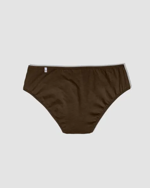 ODDOBODY Organic Cotton Brief - Chestnut