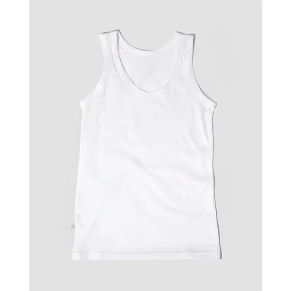 ODDOBODY Organic Cotton Goldie Tank - Chalk