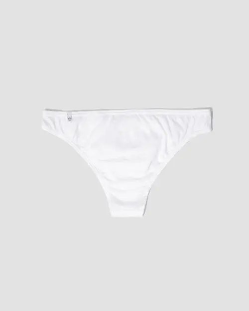ODDOBODY Organic Cotton Tanga - Chalk