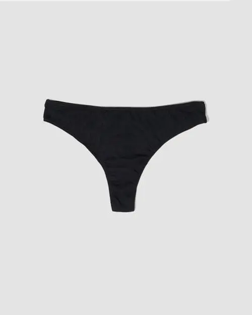 ODDOBODY Organic Cotton Thong - Midnight