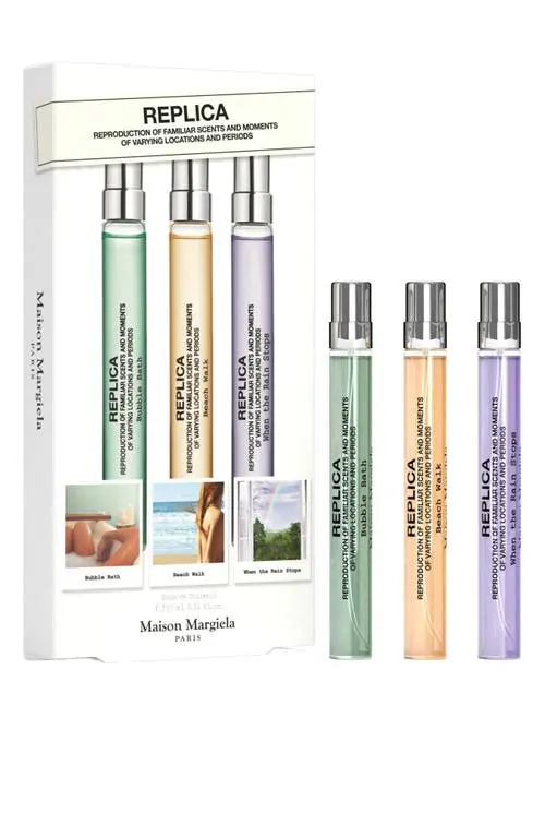 MAISON MARGIELA Replica Fresh & Floral Travel Spray Set Usd $105 Value - No Color