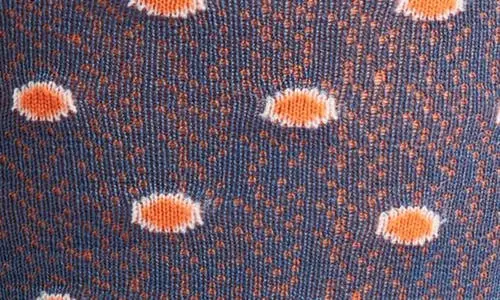 EDWARD ARMAH Shadowed Dots Tall Dress Socks