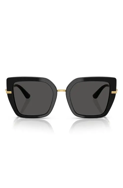 Dolce & Gabbana Butterfly Sunglasses - Black