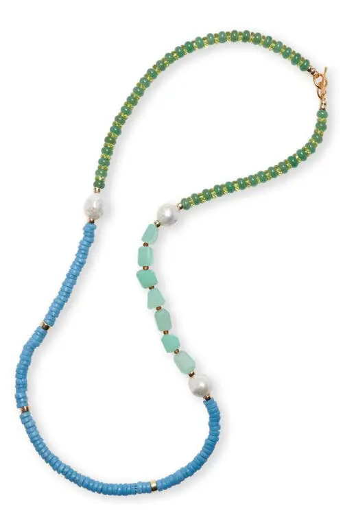 LIZZIE FORTUNATO Cabana Beaded Necklace