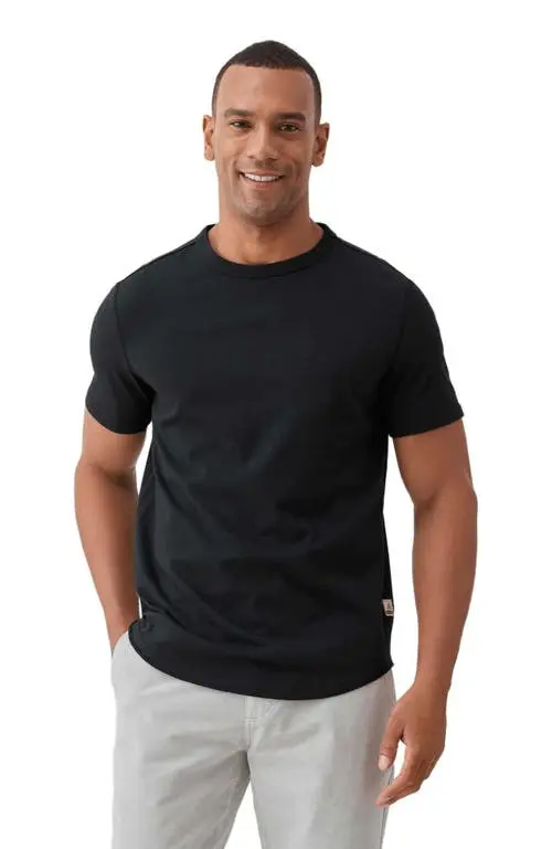 SURFSIDE SUPPLY CO. Salty Scoop Jersey Tee - Black