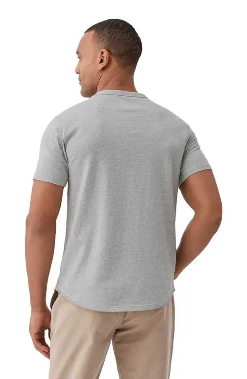 SURFSIDE SUPPLY CO. Salty Scoop Jersey Tee - Heather Grey