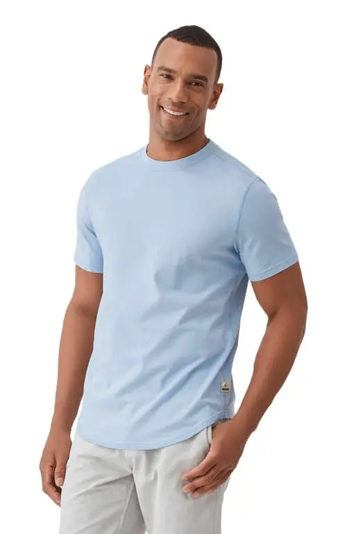 SURFSIDE SUPPLY CO. Salty Scoop Jersey Tee - Subdued Blue