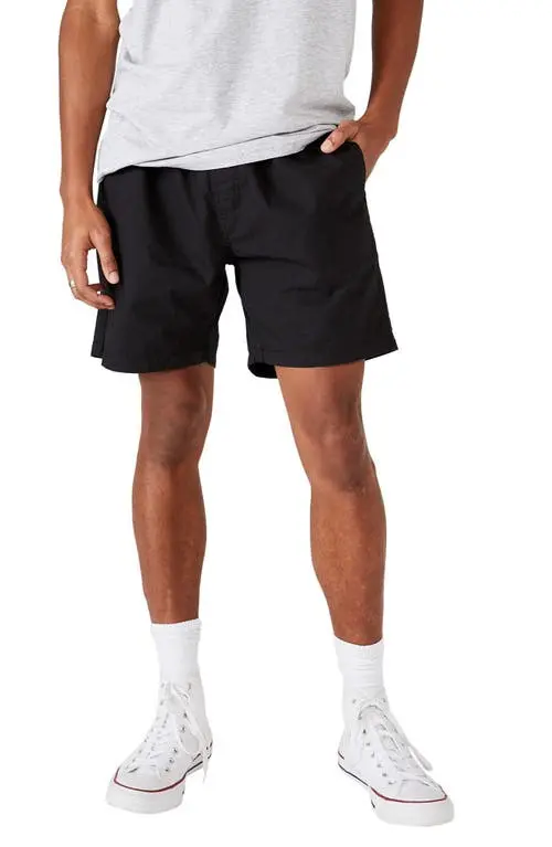 COTTON ON Relaxed Fit Easy Short - Black Texture