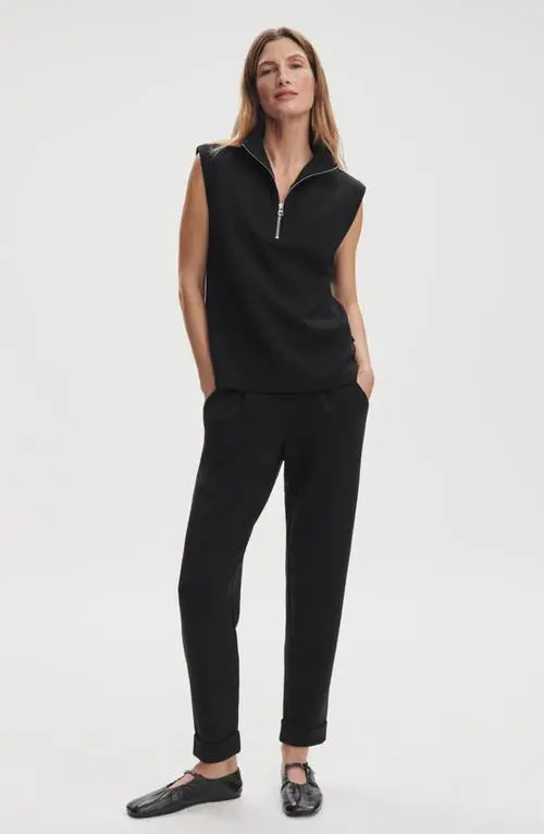Varley Magnolia 2.0 Sleeveless Half Zip - Black
