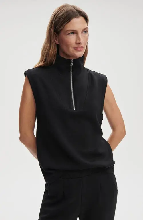 Varley Magnolia 2.0 Sleeveless Half Zip - Black