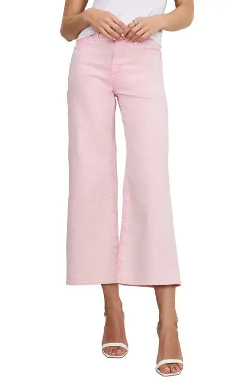 Good American Good Waist Crop Palazzo Jeans
