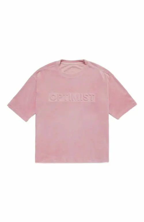 SAMII RYAN Optimist Velour Oversized Tee
