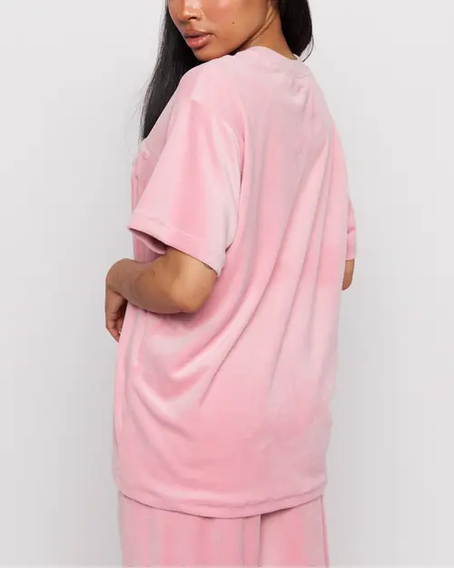 SAMII RYAN Optimist Velour Oversized Tee