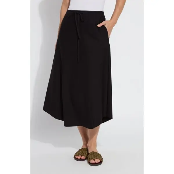 Lyssé Nora Drawstring Midi Skirt