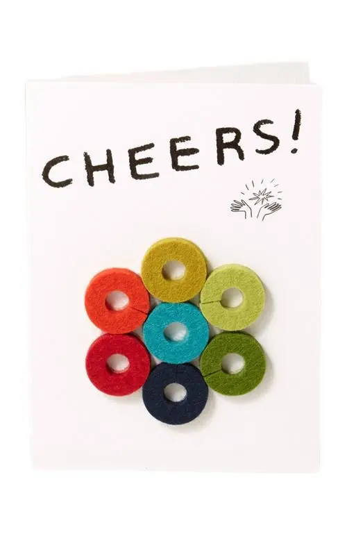 GRAF LANTZ Wine-ote's Merino Wool Wine Markers - Cheers