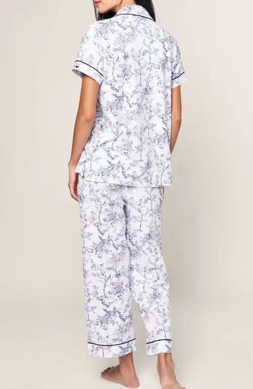 PETITE PLUME Timel Print Pima Cotton Pajamas