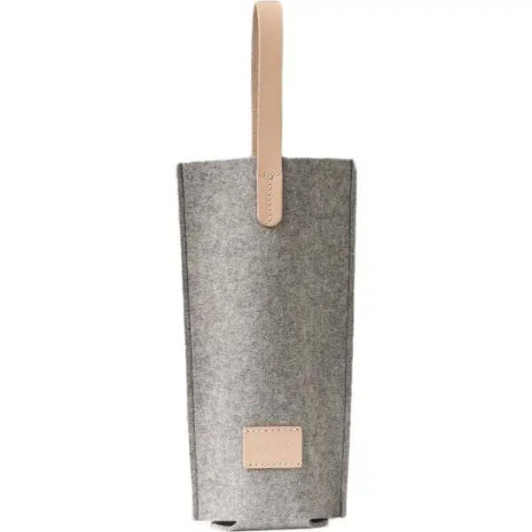 GRAF LANTZ Hana Merino Wool Bottle Bag - Granite