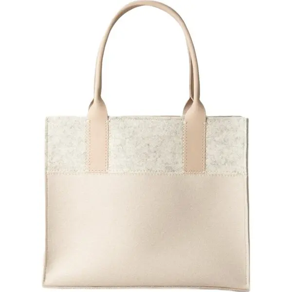 GRAF LANTZ Jaunt Midi Tote - Feather/heather White