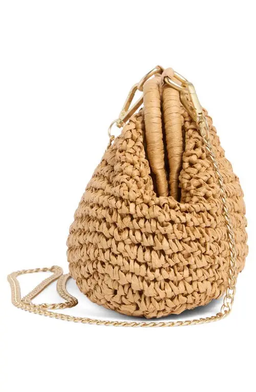 L*Space Harmony Convertible Raffia Clutch