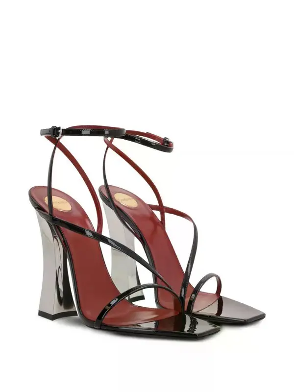 Saint Laurent Zora Sandals - Black