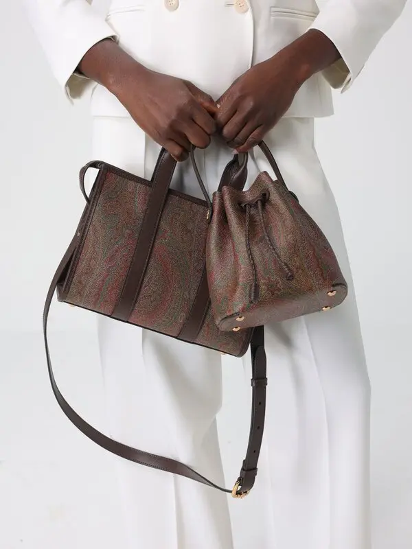 Etro Paisley Print Bucket Bag