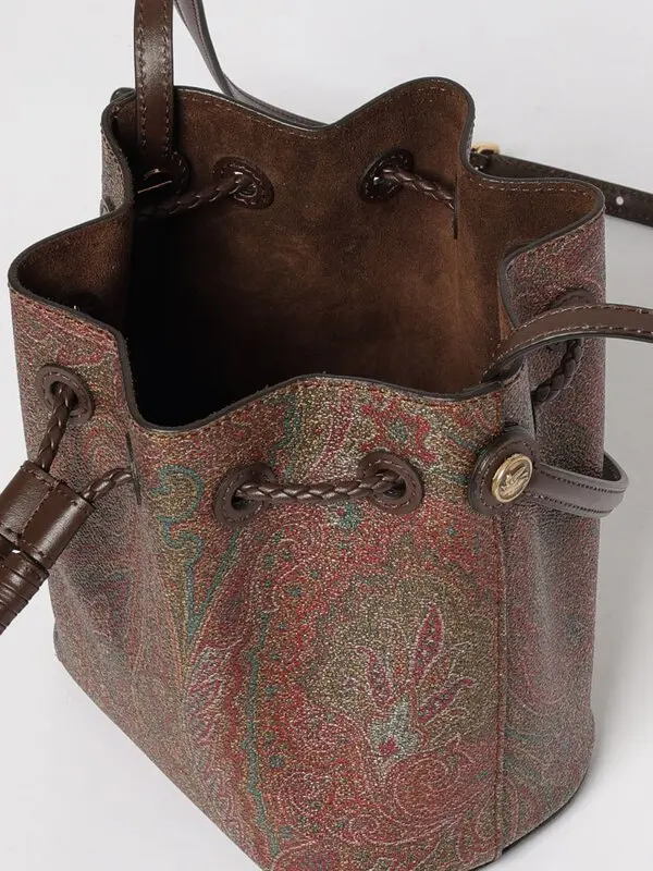 Etro Paisley Print Bucket Bag