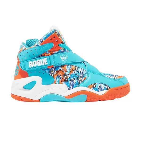 EWING Ace Ventura X Mache X Rogue Hawaiian Shirt Print - Teal