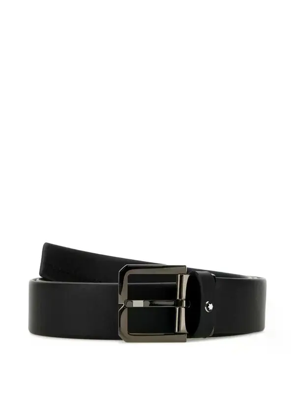 Montblanc Leather Belt - Black