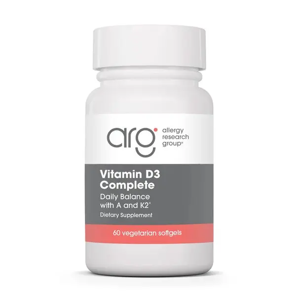 ALLERGY RESEARCH GROUP Vitamin D3 Complete Daily Balance With A And K2 - One-color