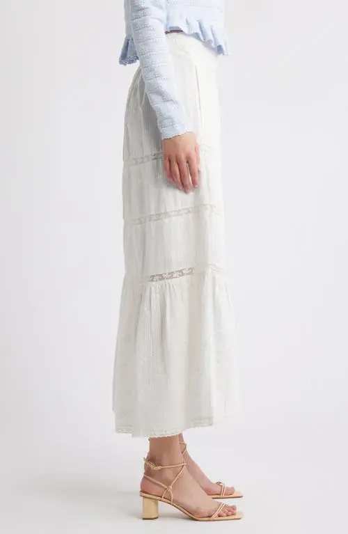 LoveShackFancy Ritson Cotton Skirt