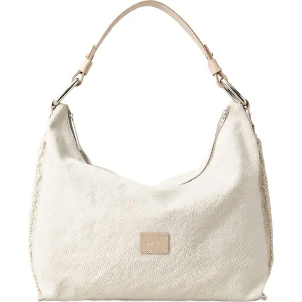 GRAF LANTZ Hana Canvas Hobo Bag - Natural