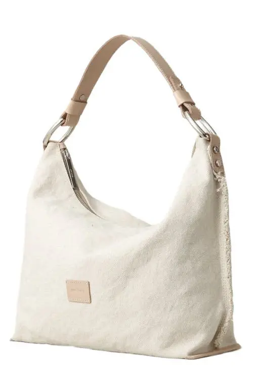 GRAF LANTZ Hana Canvas Hobo Bag - Natural