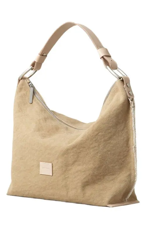 GRAF LANTZ Hana Canvas Hobo Bag - Sand
