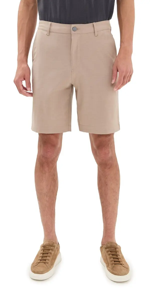 Faherty Brand Slubbed Weave All Day Shorts - Khaki