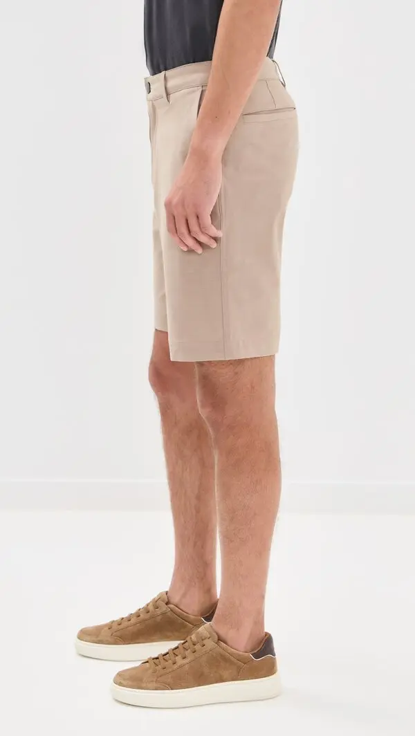 Faherty Brand Slubbed Weave All Day Shorts - Khaki
