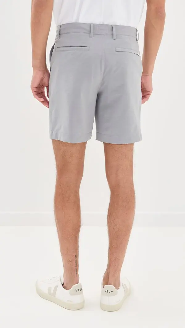 Faherty Brand All Day Jersey Shorts - Ice Grey
