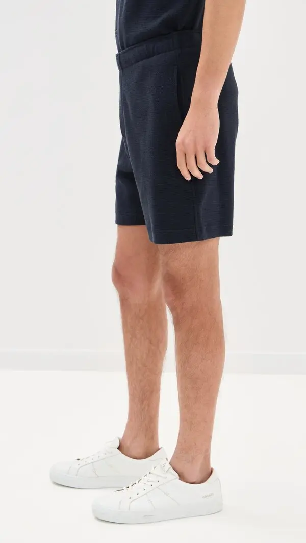 Vince Boucle Pull-on Shorts 6.25 - Coastal