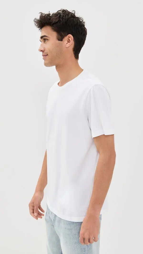 Paige Sorden Crew Neck Tee - White