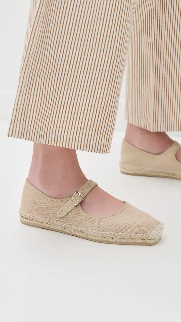 CastaÑer Padua Mary Jane Espadrilles - Sand