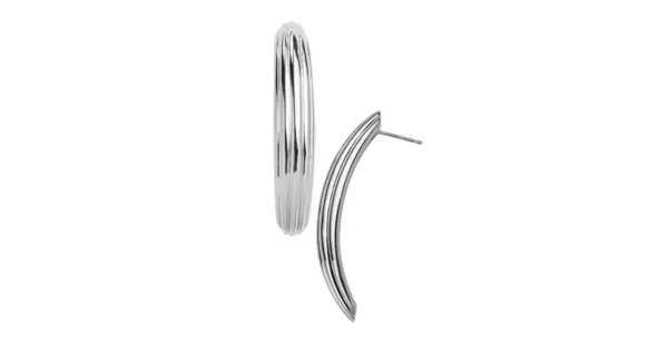 Jennifer Zeuner Jewelry Nic Sterling Silver Earrings - One-color