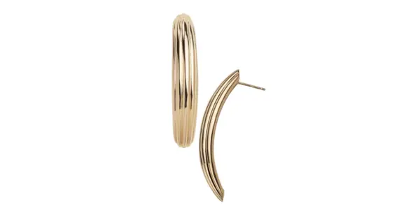 Jennifer Zeuner Jewelry Nic Sterling Silver Earrings - One-color