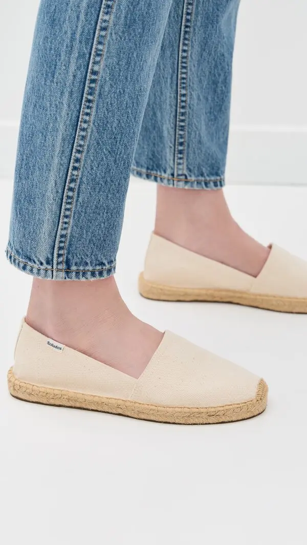 Soludos The Original Dali Espadrilles - Natural Undyed