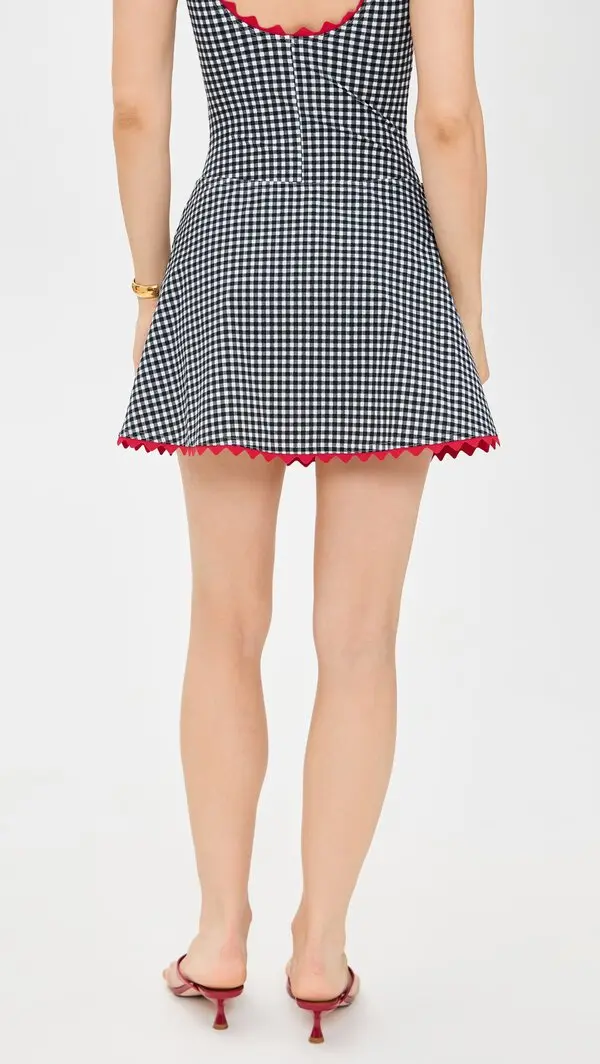 KARLA COLLETTO Livvy Checkered Skirt