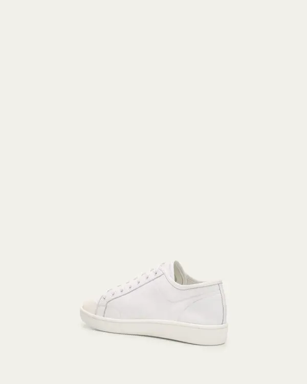 Saint Laurent Gym Leather Low-top Sneakers - Black