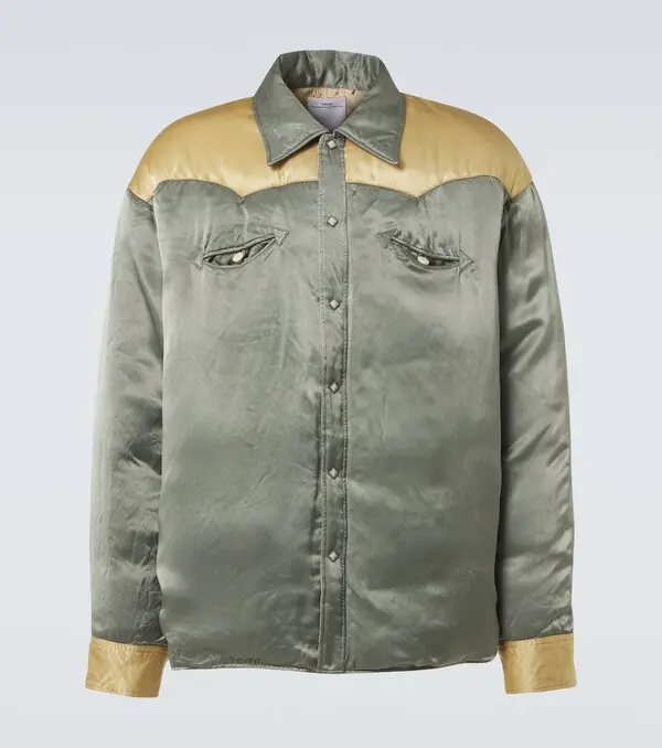 Visvim Lightcloud Down Jacket - Green