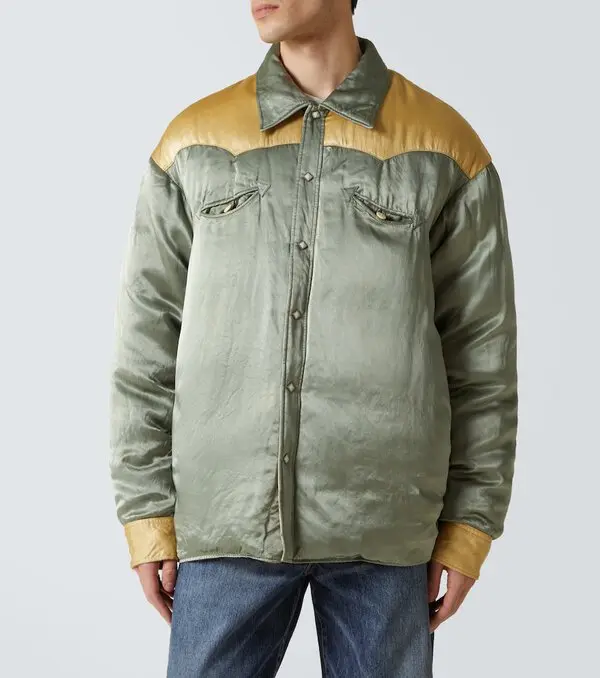 Visvim Lightcloud Down Jacket - Green