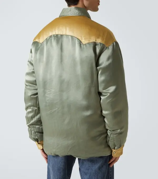 Visvim Lightcloud Down Jacket - Green