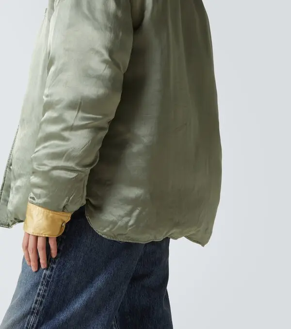 Visvim Lightcloud Down Jacket - Green