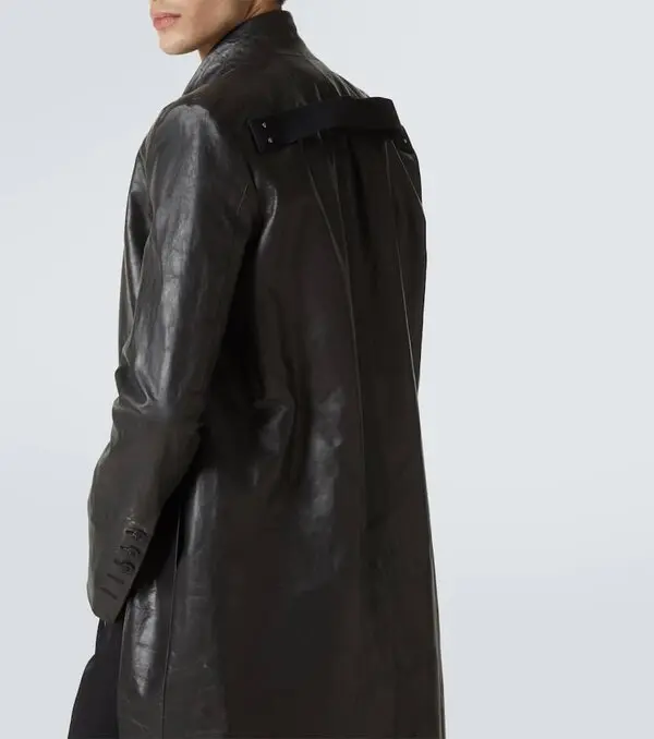 Rick Owens Leather Coat